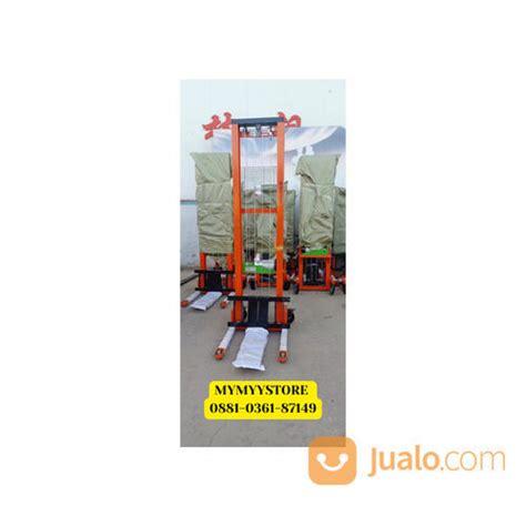Hand Stacker Electric Forklift Electric 2 Ton 2 Meter Hand Lift Di