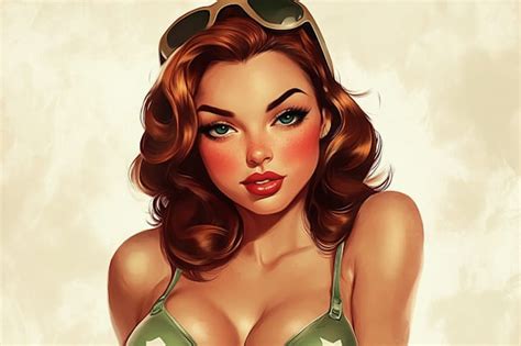 Draw You Sexy Pin Up Girl Pin Up Girl By Marylee4 Fiverr