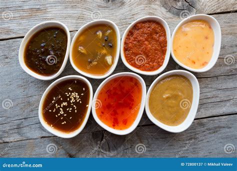 Different Type Of Sauces Stock Image Image Of Grill 72800137