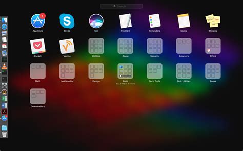 Dock Launchpad Folders Showing Icons Within As Blank Squares With