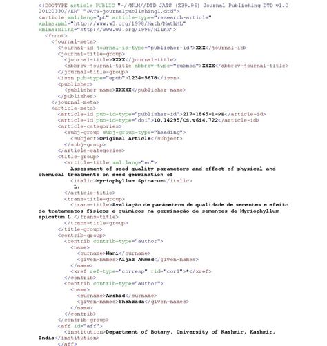 Jats Xml Conversion Services Jatstech