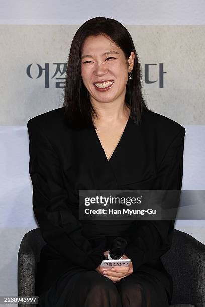 South Korean Actress Yeom Hye Ran Attends No Other Choice Press