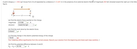 solved figure a find the electric force exerted on the