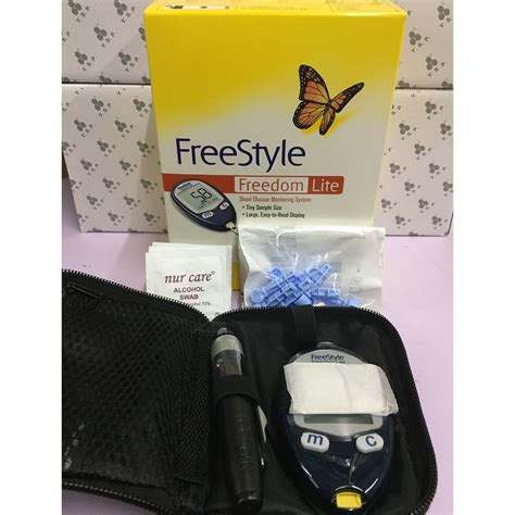 Freestyle Freedom Liteoptium Neo Glucometer Starter Kit Shopee Malaysia