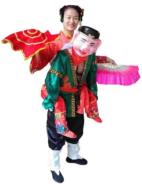 老背少 綠 KUSO服裝 道具服裝出租 薪傳戲劇服裝出租借店 道具服裝 cosplay服裝出租借台北公司