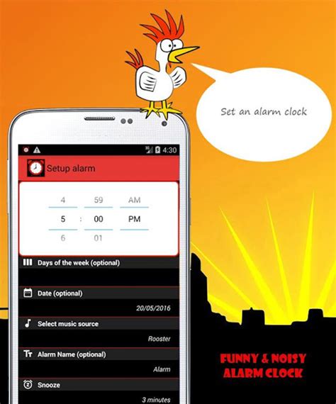 Funny Noisy Alarm Clock APK Para Android Descargar