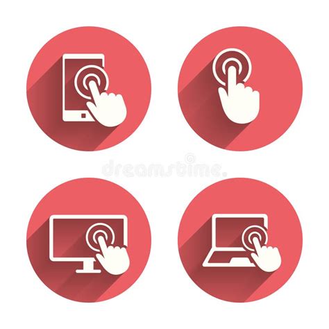 Touch Screen Laptop Stock Illustrations 30 992 Touch Screen Laptop