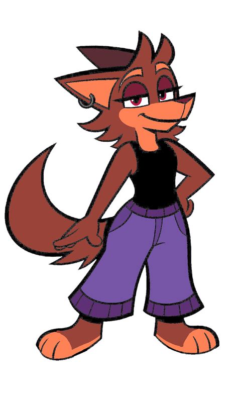Barefoot Fox Girl By Yuiopbnm On Deviantart