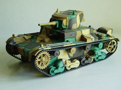 Scale Vickers Light Tank Built For Display