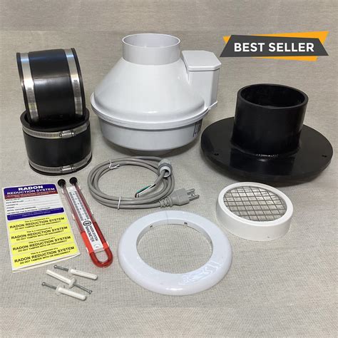 Diy Essentials Kit With Guide Radon Reduction Mitigation