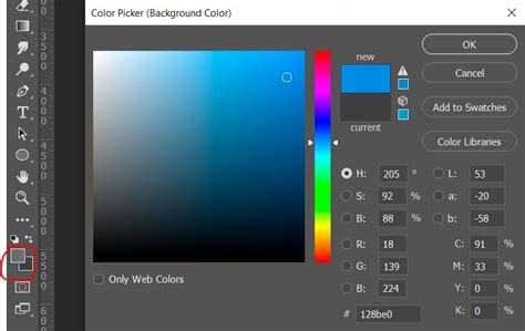 How To Change Background Color In Photoshop Cc