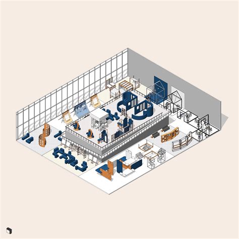 3d Model Revit Art Exhibition Hall Toffu Co