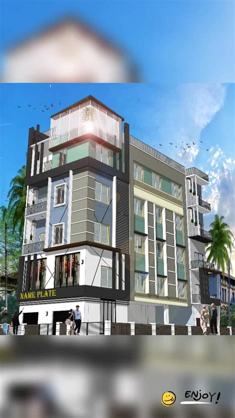 create 3d modelling and realistic rendering for exterior by ar sudip