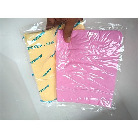 Jual Lap Kanebo Serat Microfiber Panjang 43cm Lebar 32cm Tebal 2mm