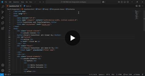 Day10 Webdevelopment Css Transitions Transformations