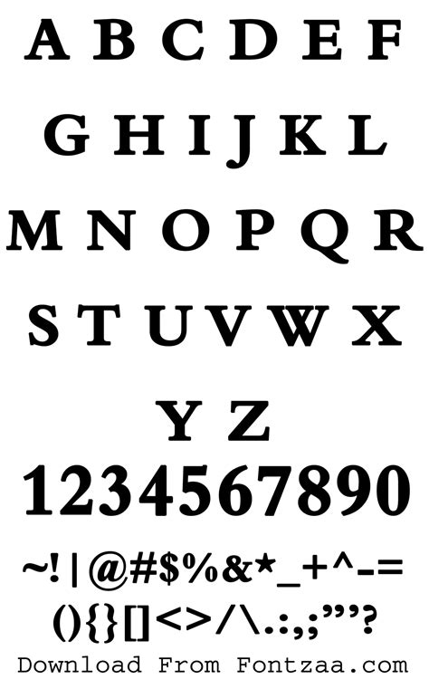 Bembo Font Fontzaa Fonts Free Download