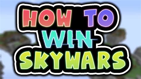How To Win Hypixel Skywars Everytime Youtube