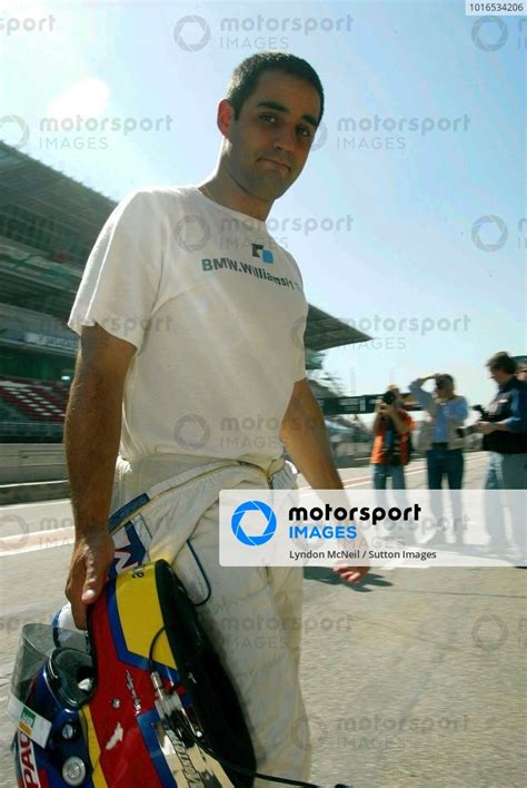 Juan Pablo Montoya COL Williams BMW FW24 Walks Back Into His Pit