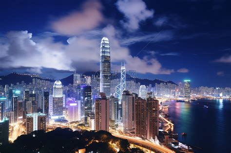 夜幕下的繁华都市高清图片下载 正版图片600613903 摄图网