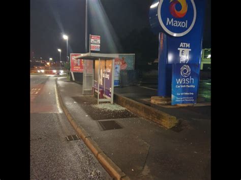 Vandals Hunted After Derry Bus Shelter Damaged Derry Daily