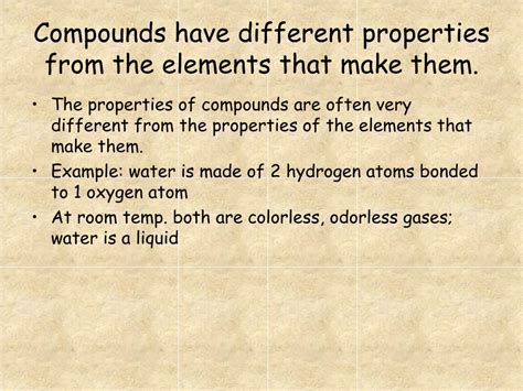 Ppt Elements Combine To Form Compounds Powerpoint Presentation Free