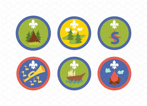Scout Symbols Vector Set Masterbundles