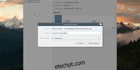 Backup Linux Simples Fa A C Pia De Seguran A O Utilit Rio De Discos Do Gnome