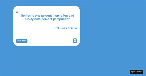 Random Quote Codesandbox