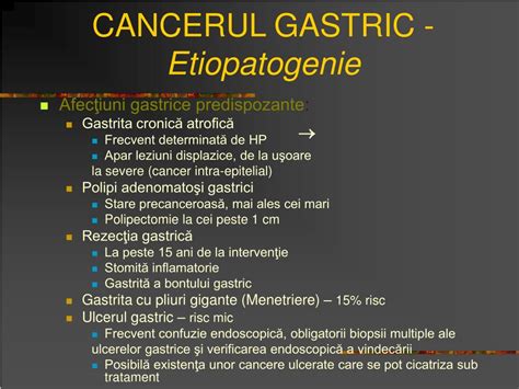 Ppt Cancerul Gastric Powerpoint Presentation Free Download Id4278554
