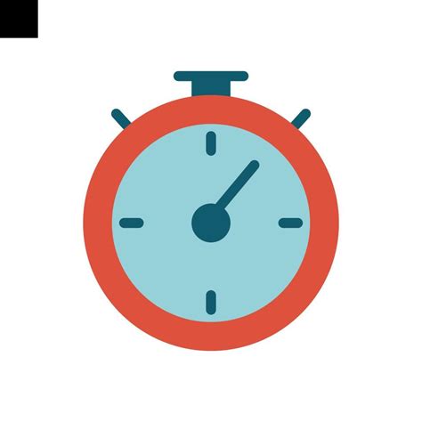 Stopwatch Icon Vector Flat Style 21823873 Vector Art At Vecteezy
