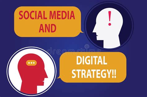 Handwriting Text Writing Social Media And Digital Strategy Concept Meaning Online Marketing