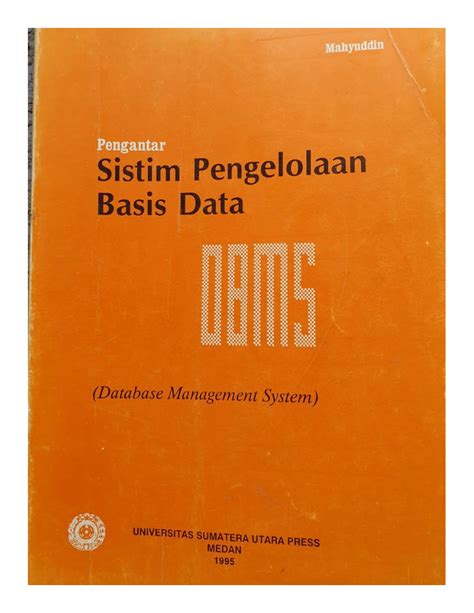 pdf pengantar sistem pengelolaan basis data dbms database