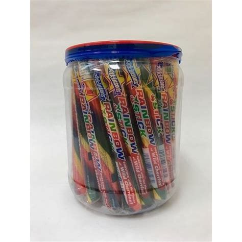 Atkinson Rainbow Stick Candy 0 7 Ounce 200 Per Case