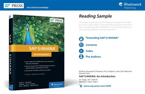 Pdf “extending Sap S4hana” Contents Index The Authors · Cloud First