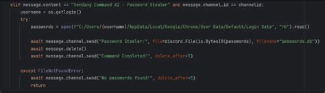 python powered discord rat emerges to steal user credentials