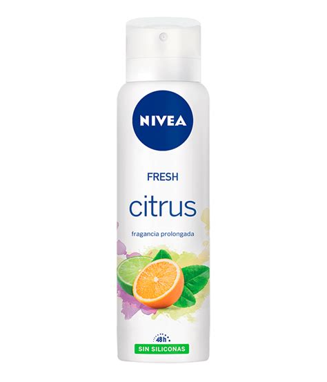 Nivea Aerosol Fresh Citrus Sin Siliconas