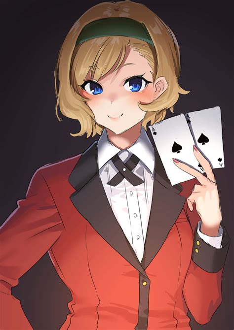 Download Itsuki Sumeragi Portrait From The Anime Kakegurui Wallpaper