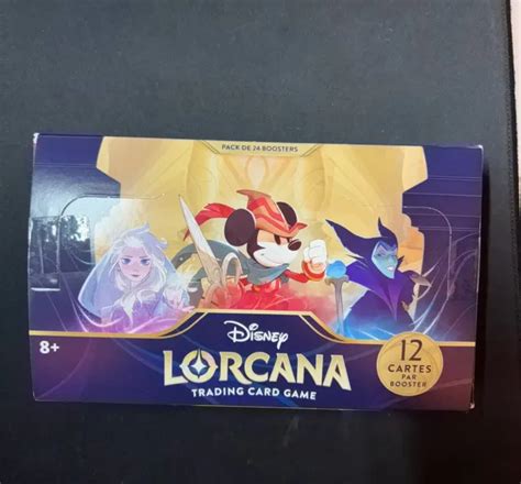 DISPLAY BOOSTERS Disney LORCANA Chapitre Scellé Fr Neuf Reprint EUR PicClick FR