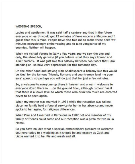 Welcome Speech Examples To Download Welcome Speech Examples To Download