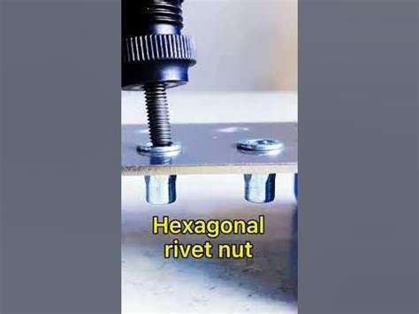 What Does The Work Of Rivet Nut Rivet Work Screws