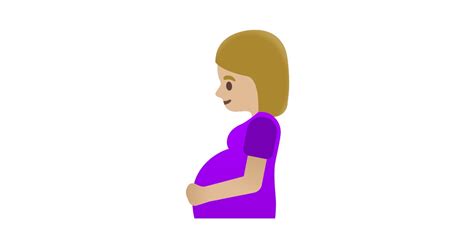 🤰🏼 Pregnant Woman Medium Light Skin Tone Emoji