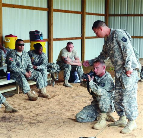 Shooting For Excellence Drill Sergeants Relearn Skills To Become