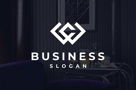 Letter WC CW Simple Monogram Logo MasterBundles