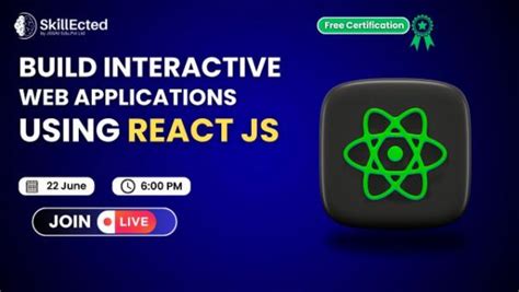 build interactive web applications using react js