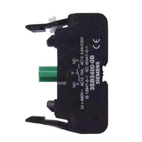 Siemens Push Button Contact Block For Industrial At In Ahmedabad