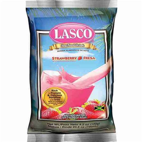 Lasco Strawberry Soy Food Drink Best By 3 1 2025 Food E Concepts