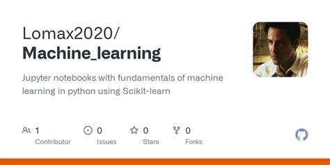 GitHub Lomax Machine Learning Jupyter Notebooks With Fundamentals Of Machine Learning In