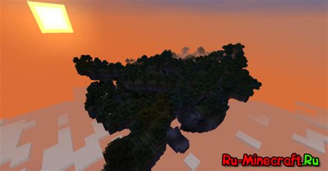 Map Floating Island летающий остров Скачать карты для Майнкрафт