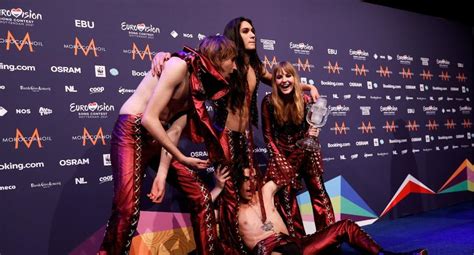 Italia Gana El Festival De Eurovisión 2021 Con Un Grupo Rockero