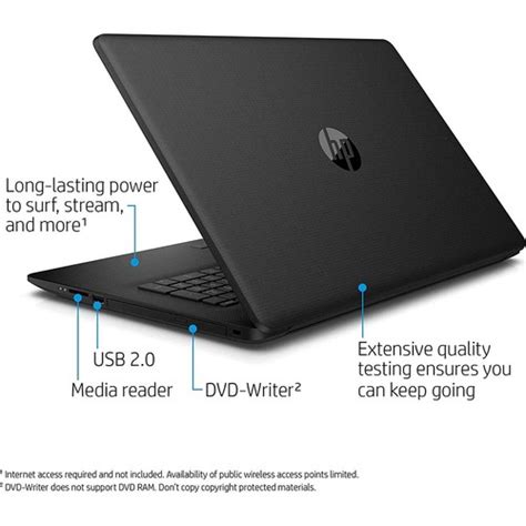 Hewlett Packard 17 Intel Pentium N5000 Processor Laptop In Silver